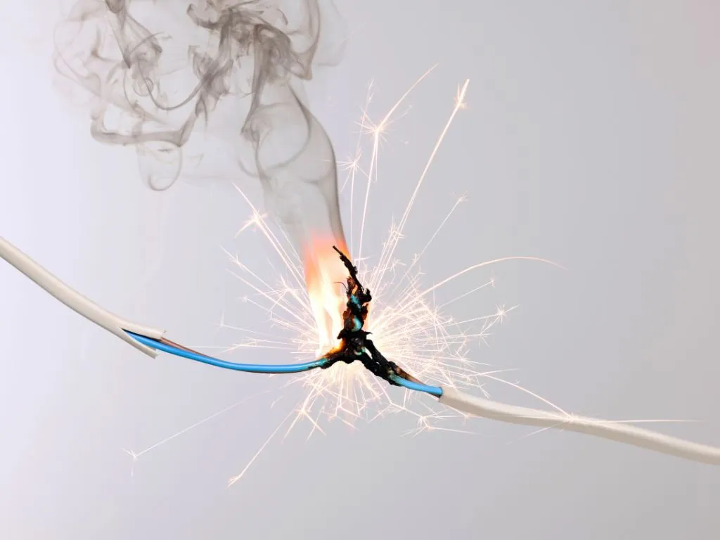 electrical hum at night